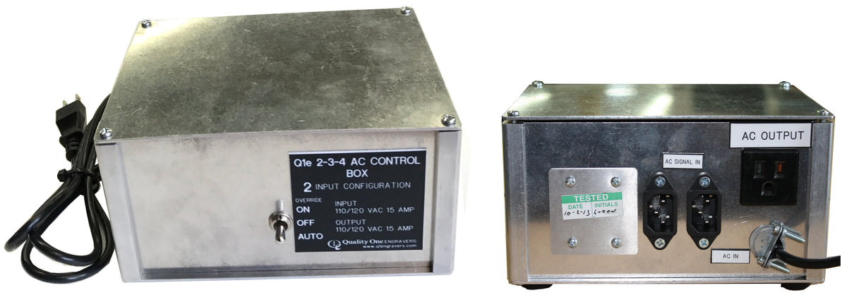 MSC-4001-104 Quad Input Vacuum Control Box – Quality One Engravers, INC